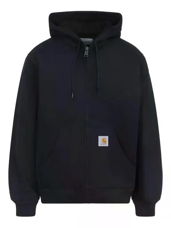 Carhartt Work In Progress Hooded Zip-up Jacket - Blue