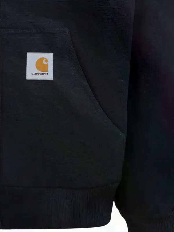 Carhartt Work In Progress Hooded Zip-up Jacket - Blue