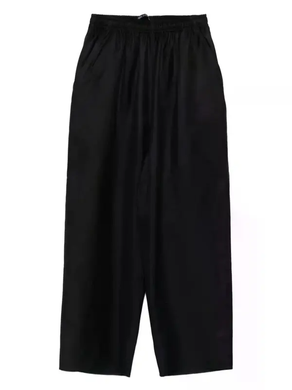 Sofie D'hoore Elastic-waist Silk Trousers - Blue