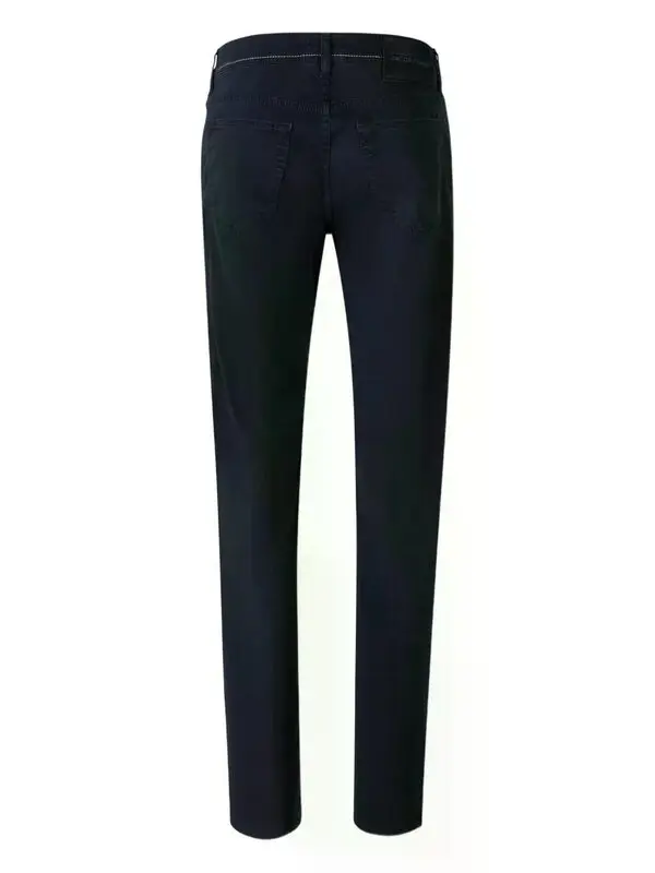 Jacob Cohen Embroidered Straight Leg Jeans