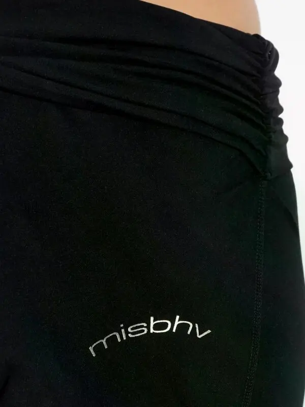 MISBHV Branding-detail Flared Trousers