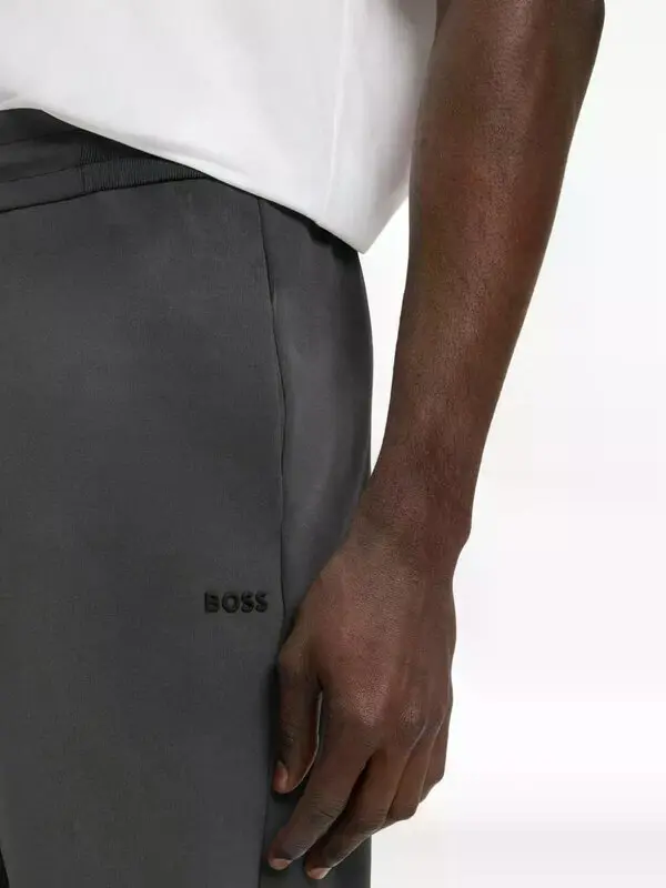 BOSS Drawstring-waist Panelled Track Pants