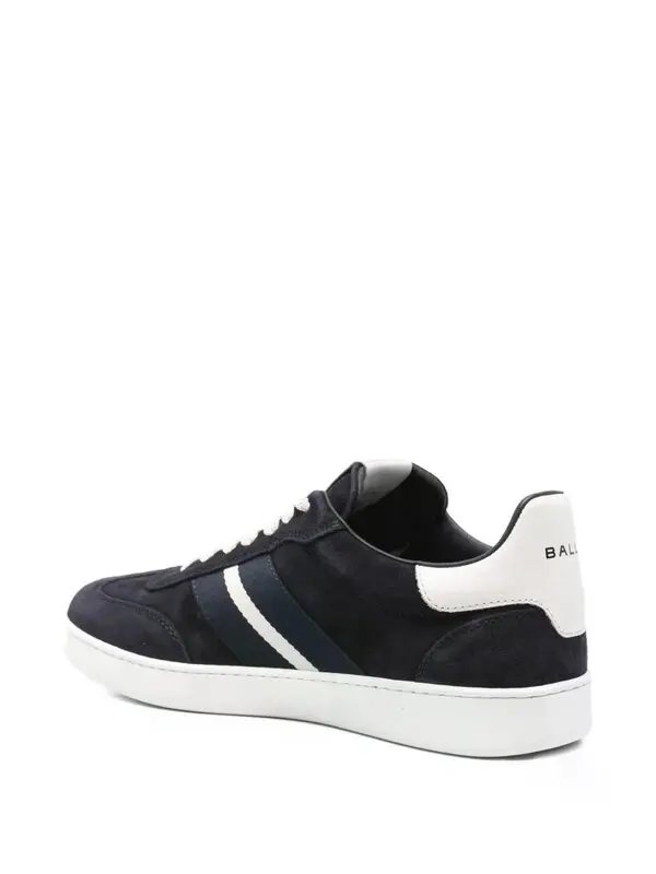 Bally Logo-print Suede Sneakers