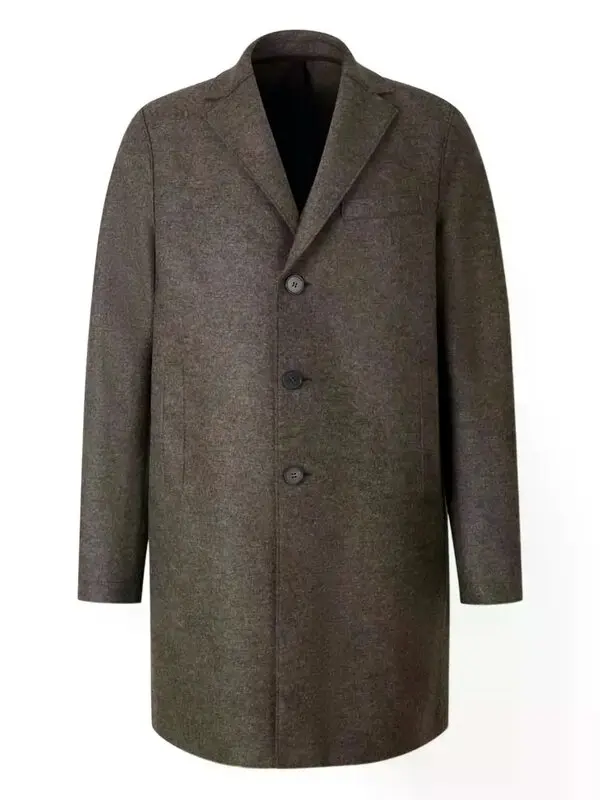 Harris Wharf London Button-fastening Coat - Brown