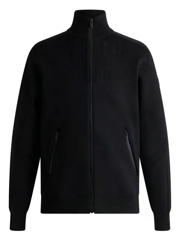Fusalp Intarsia-panel Ribbed Bomber Jacket