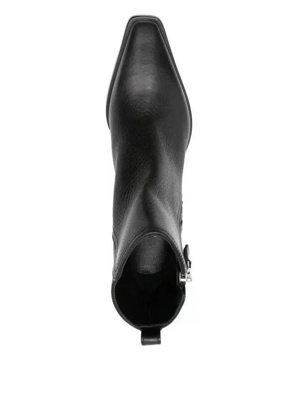Agl 65mm Pointed-toe Ankle Boots