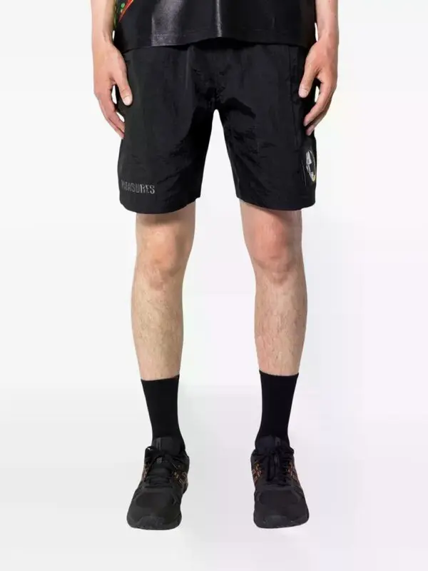 PLEASURES Embroidered-patch Hiking Shorts