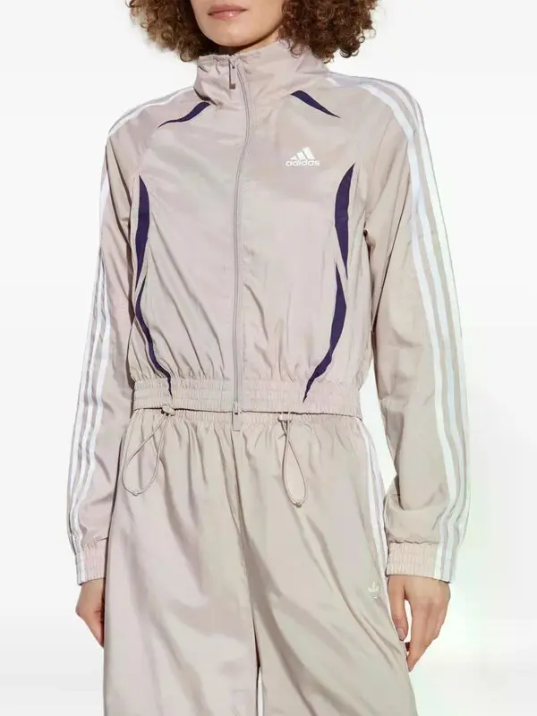 Adidas Three-stripe Cropped Track Jacket