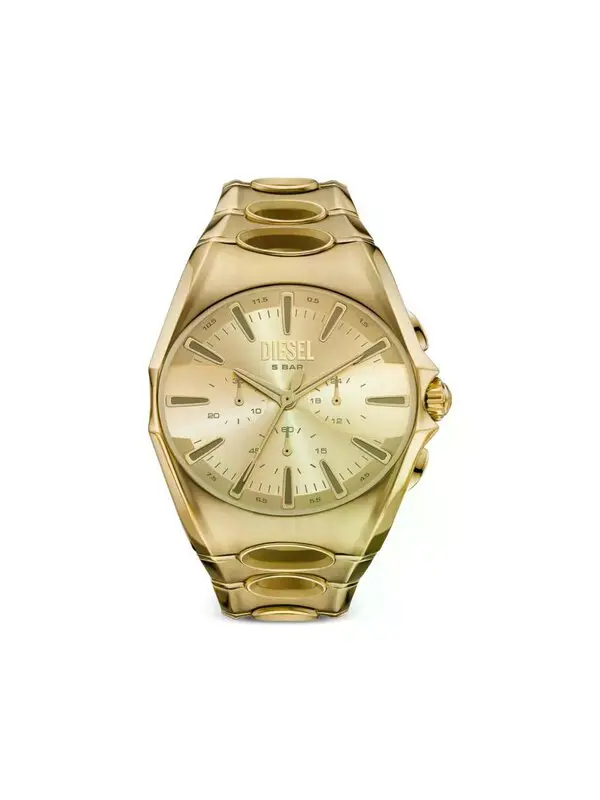 DIESEL® D-curve 44mm Watch - Gold