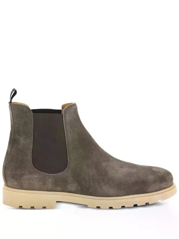 Kiton Elastic-panel Suede Boots