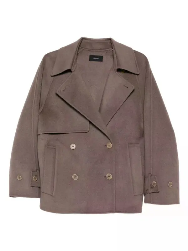 JOSEPH Double-breasted Wool Coat