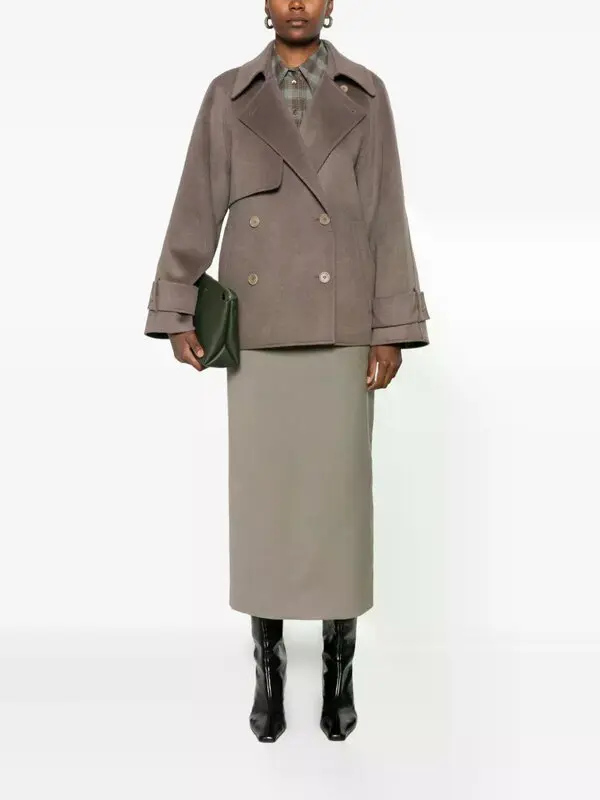 JOSEPH Double-breasted Wool Coat