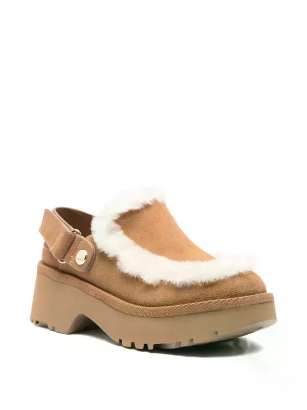 UGG Esmee 60mm Fur-trim Pumps