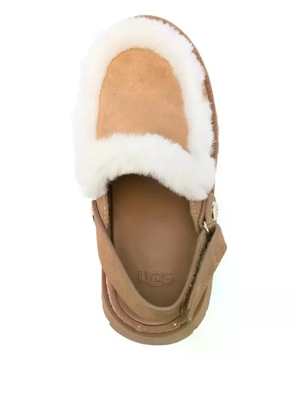 UGG Esmee 60mm Fur-trim Pumps