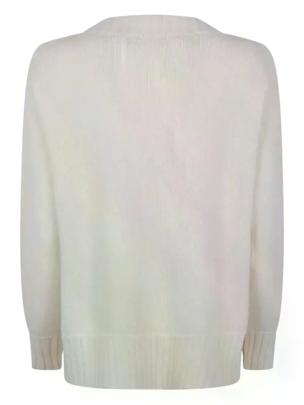 DRUMOHR Wool Crew-neck Sweater - White
