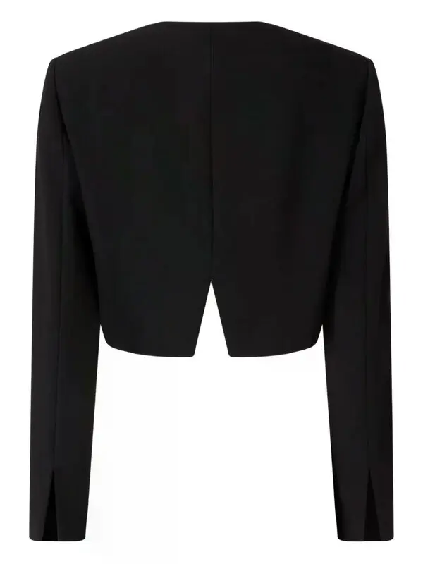 Pinko Cropped V-neck Jacket