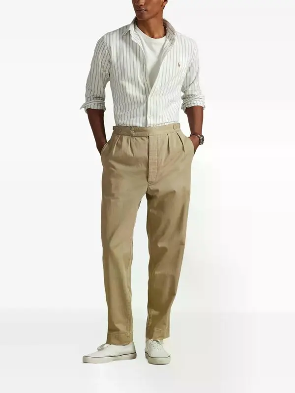 Polo Ralph Lauren Striped Button-down Shirt - White