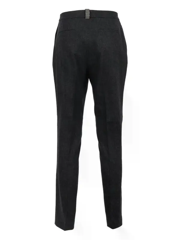 Fabiana Filippi Embellished Back-pocket Trousers