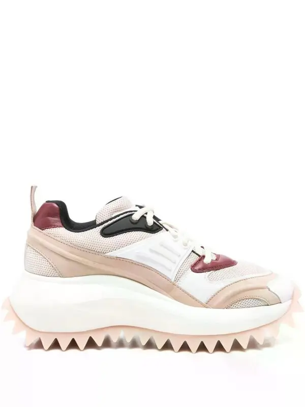 VIC MATIE Panelled-design Chunky-sole Sneakers