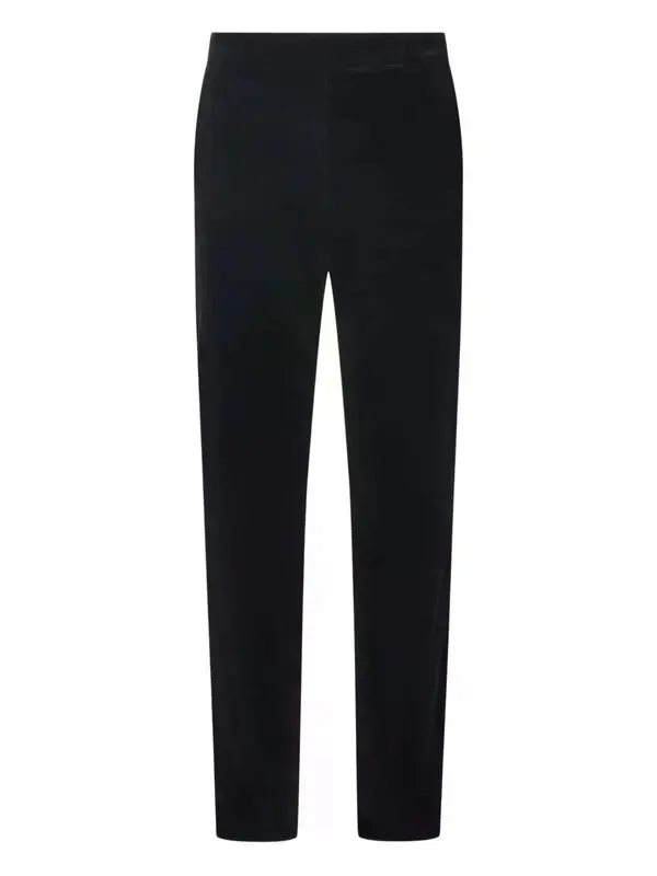 Max Mara Velvet Trousers With Side Stripe