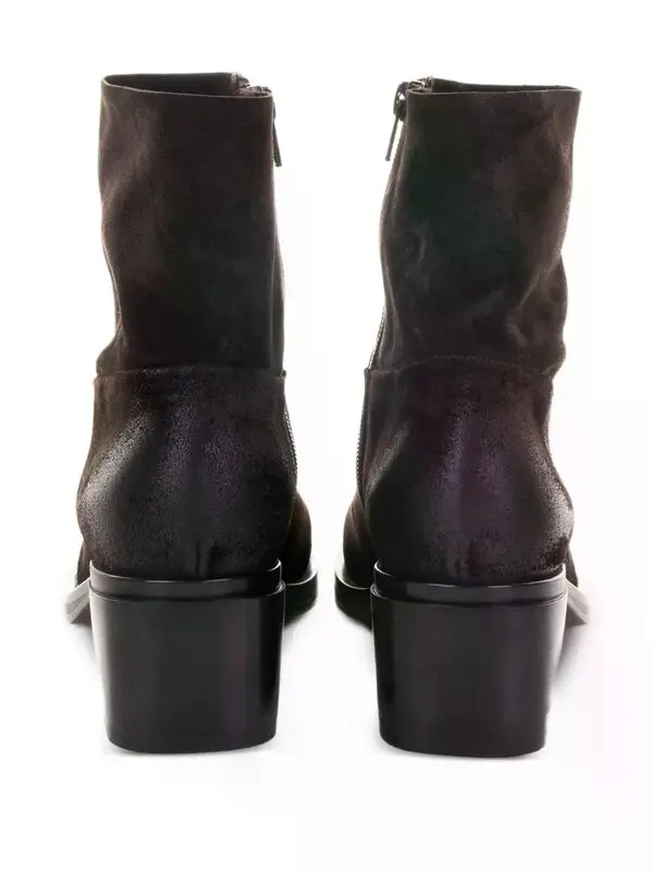 Elena Iachi 40mm Suede Zip-fastening Ankle Boots