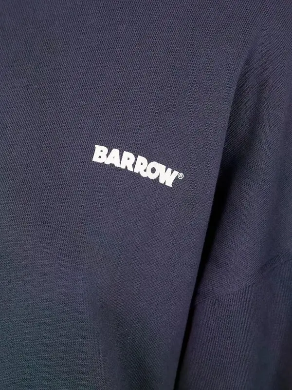 BARROW Logo-embroidered Hoodie