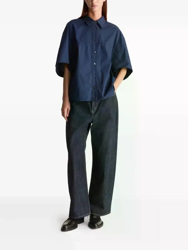 LEE MATHEWS Ella Short-sleeve Shirt