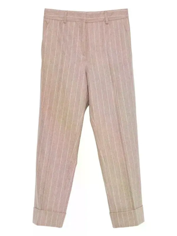Incotex Pinstripe Wool Trousers