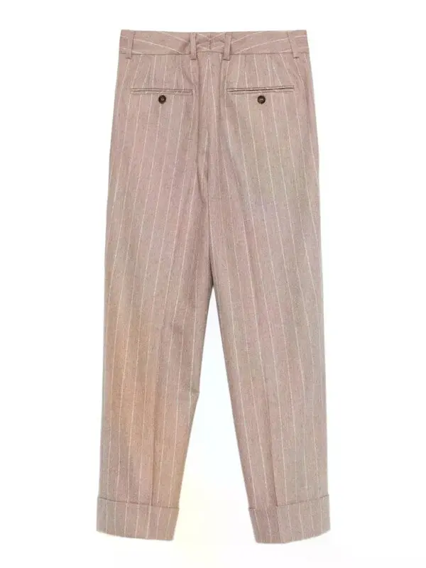 Incotex Pinstripe Wool Trousers