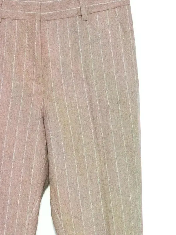 Incotex Pinstripe Wool Trousers