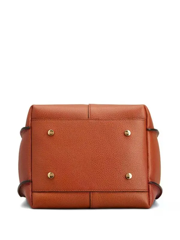 TOD'S T-buckle Pebble-grain Tote