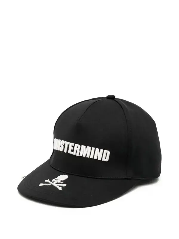 MASTERMIND WORLD Logo-embroidered Cap - Black