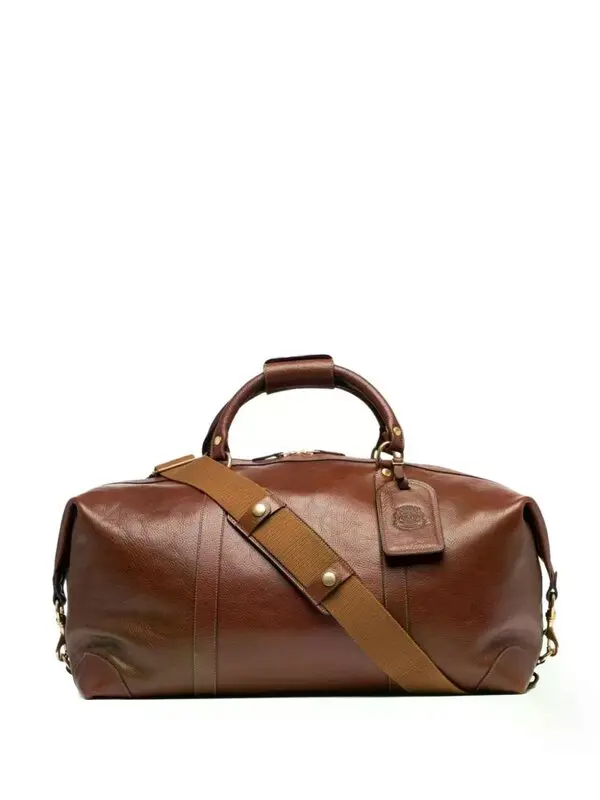 Ghurka Cavalier Ii Leather Holdall - Brown