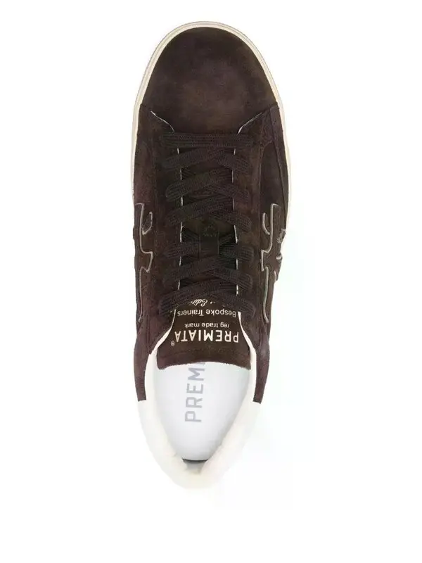 Premiata Suede Low-top Sneakers - Brown