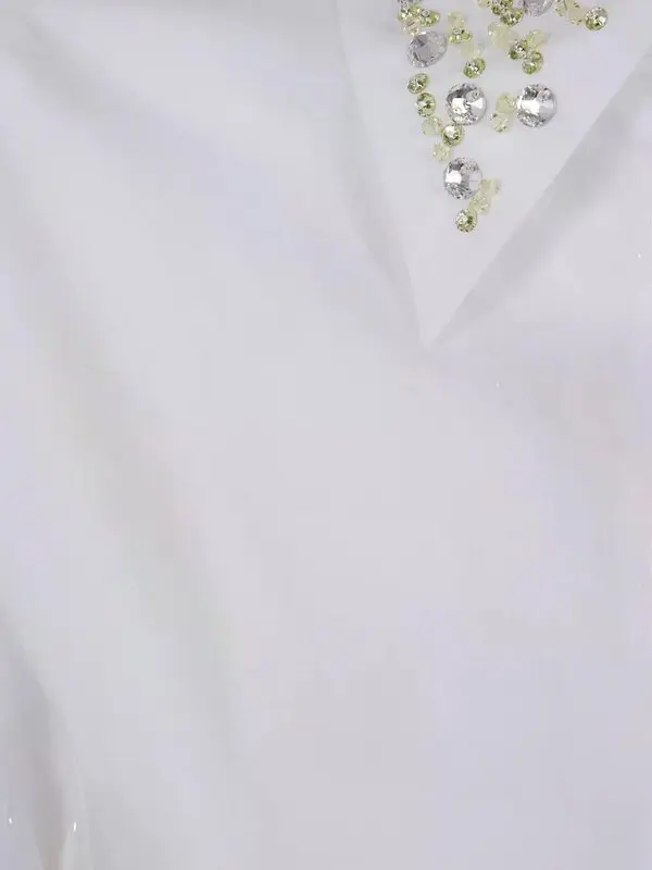 N°21 Embellished-collar Shirt
