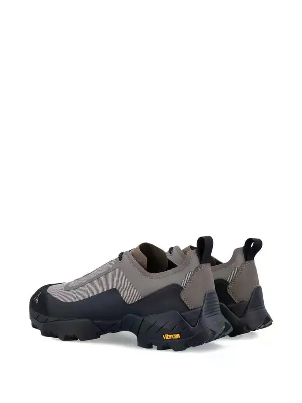 ROA Katharina Light Ribbed Sneakers - Black