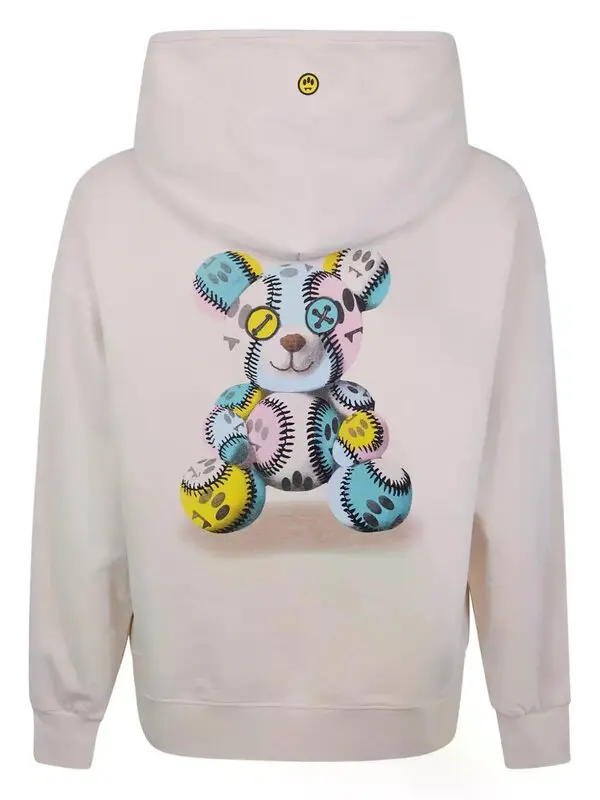 BARROW Teddy-print Hoodie