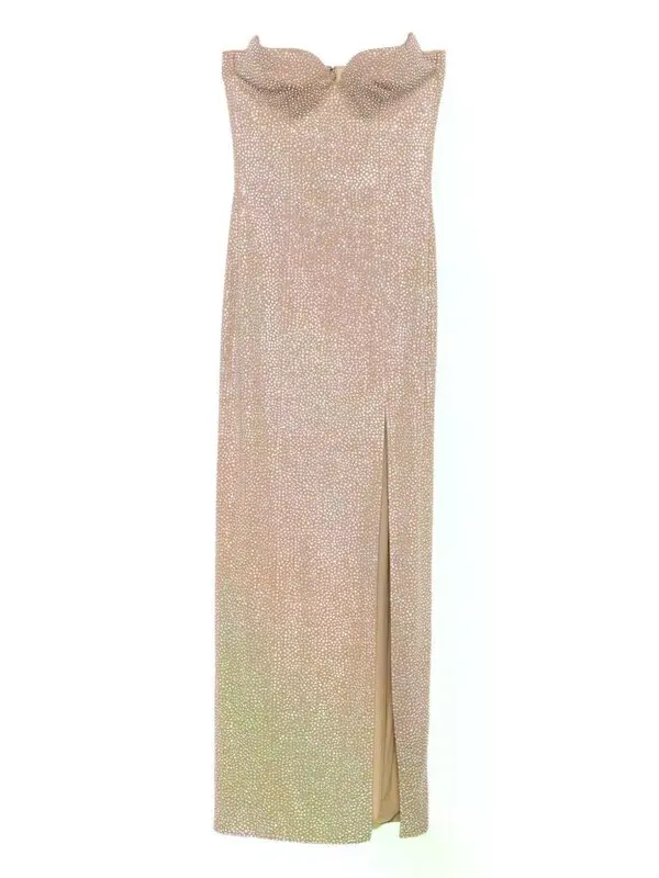 Giuseppe Di Morabito Crystal-embellished Maxi Dress