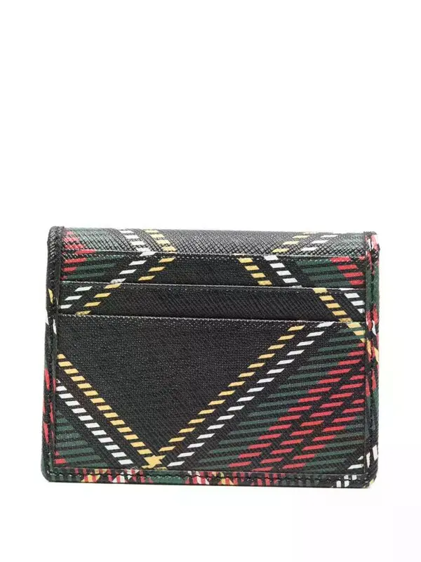VIVIENNE WESTWOOD Tartan-plaid Cardholder