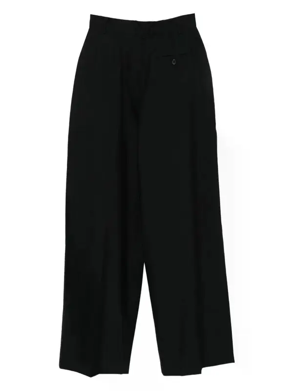 Moschino Pleated Back-pocket Trousers