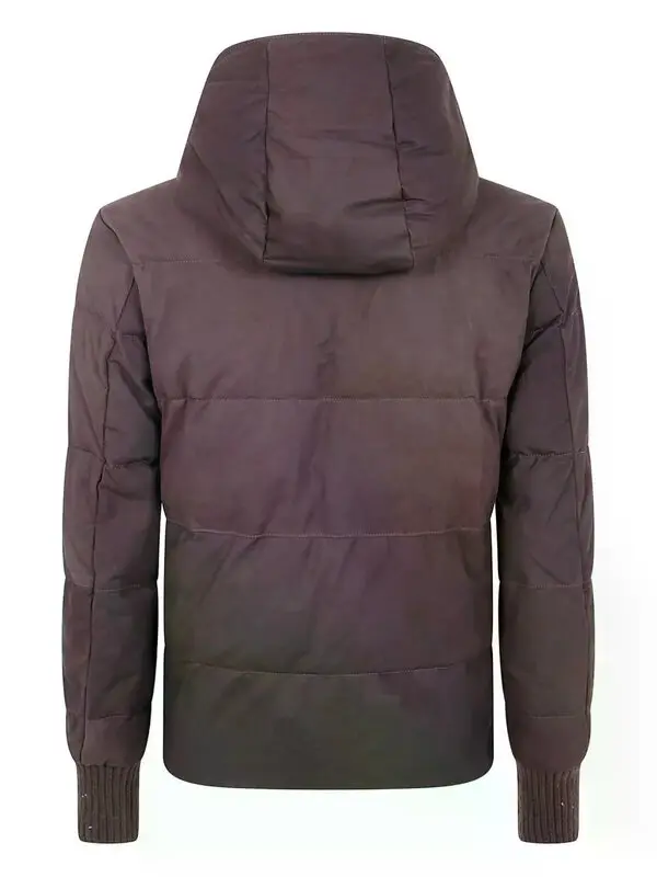 GIORGIO BRATO Quilted Hooded Jacket