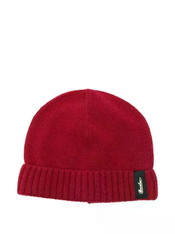 Borsalino Ribbed-knit Beanie - Red