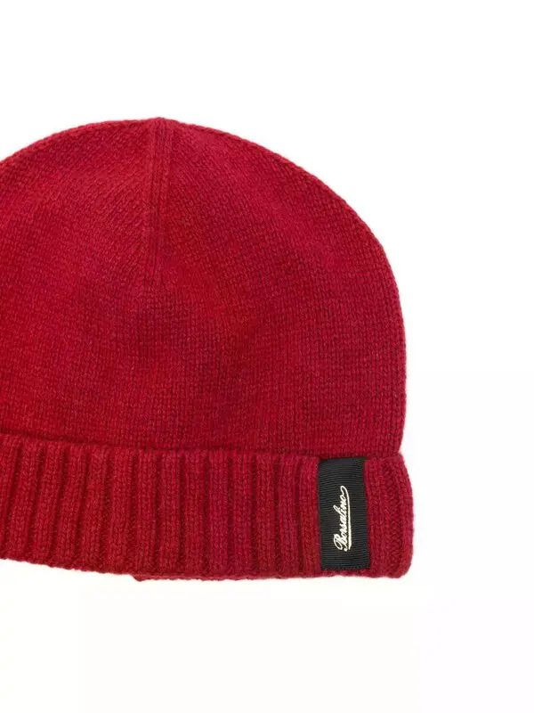 Borsalino Ribbed-knit Beanie - Red