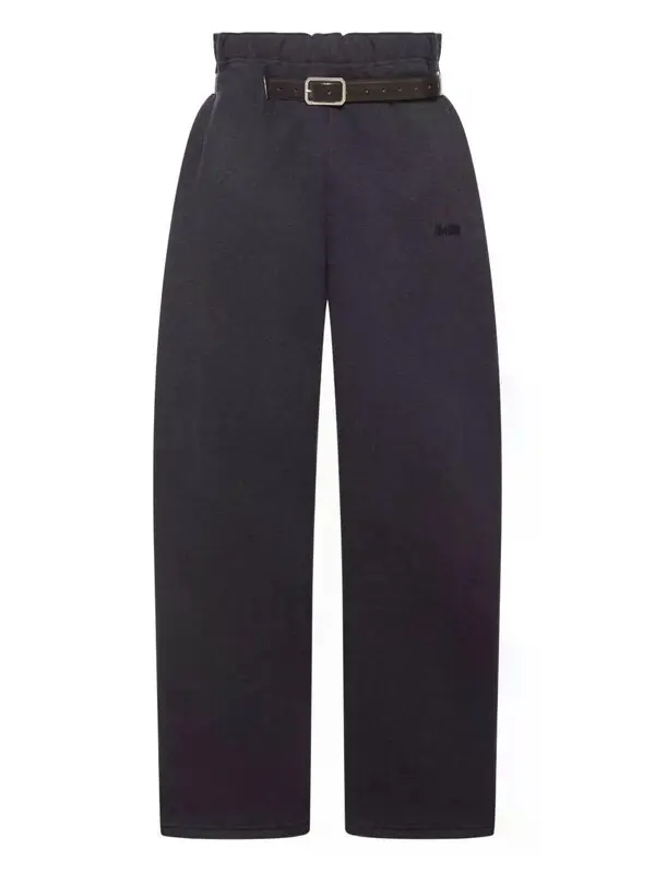 MAGLIANO Belted Cotton Trousers - Black