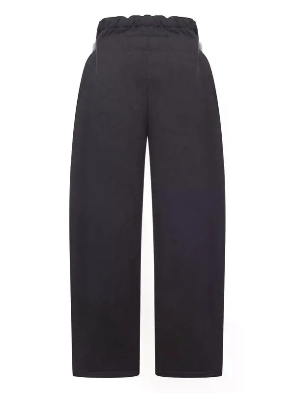 MAGLIANO Belted Cotton Trousers - Black