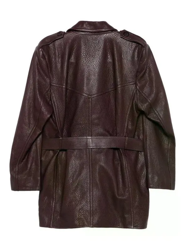 MANOKHI Belted Double-breasted Coat