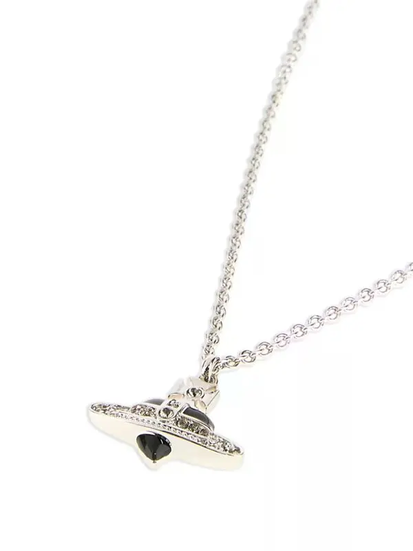 VIVIENNE WESTWOOD Heart-pendant Necklace - Silver