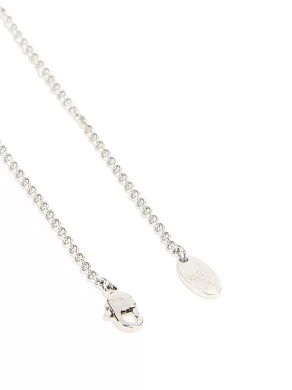 VIVIENNE WESTWOOD Heart-pendant Necklace - Silver