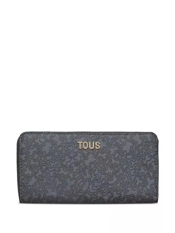 TOUS Kaos Zip-around Wallet - Grey