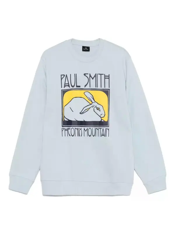 Paul Smith Phoenix Mountain Rabbit-print Sweatshirt